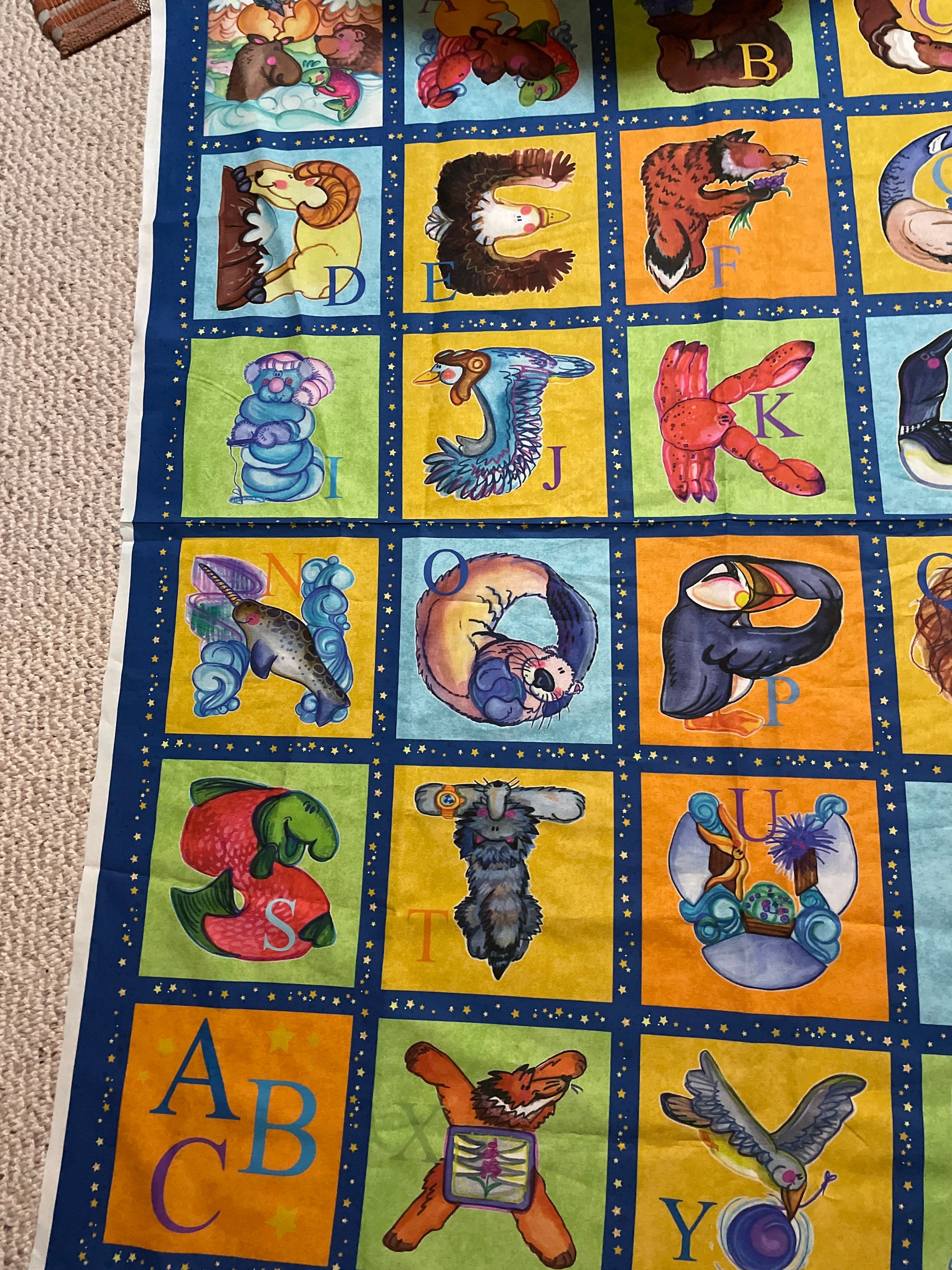 Alaska Alphabet Panel - Etsy