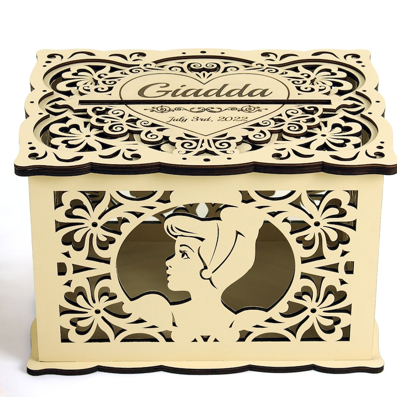 Cinderella Card Box - Etsy