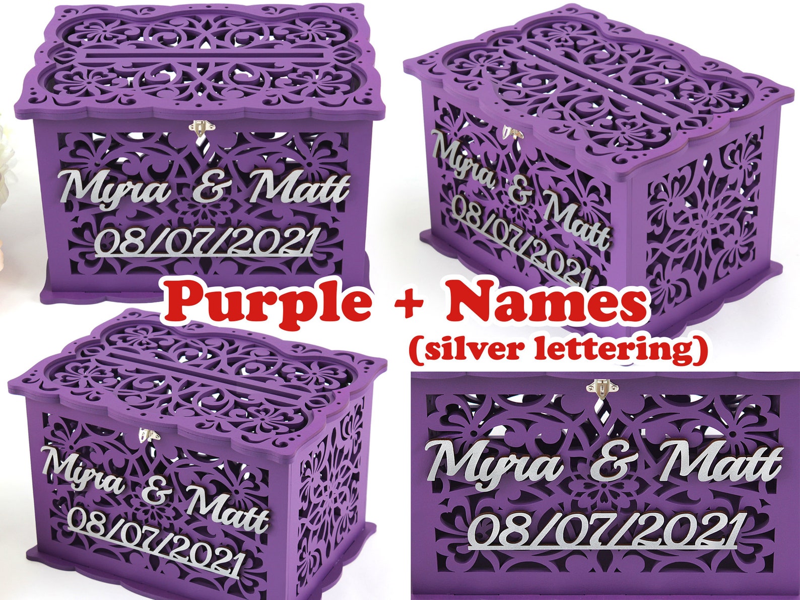 Money Box for Quinceanera, Wedding Card Box, Quince Decorations, Sweet ...