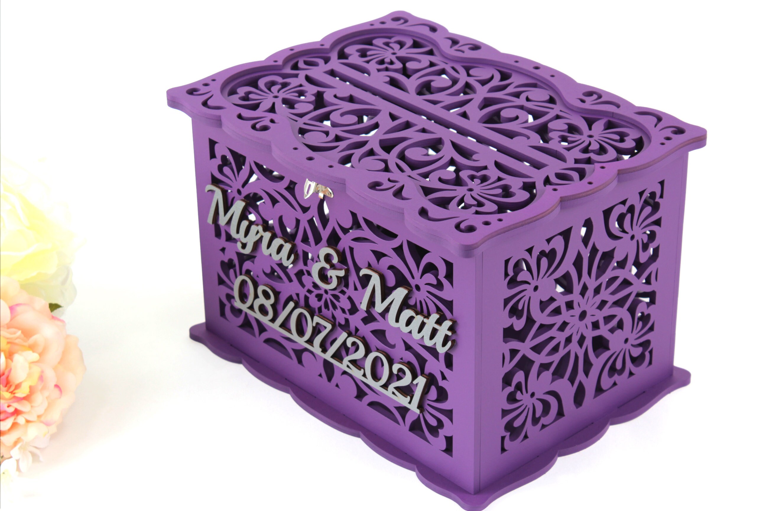 Money Box for Quinceanera, Wedding Card Box, Quince Decorations, Sweet ...