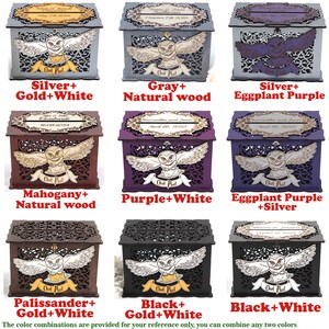 Wedding Card Box Fantasy Themed, Wisdom Owl Advices and Wishes ...