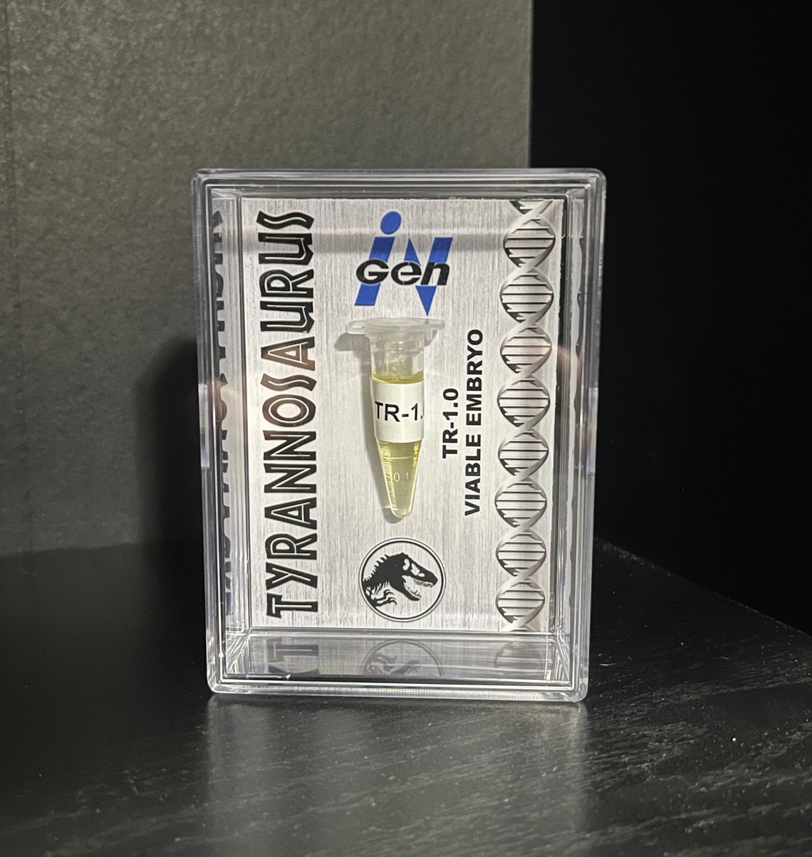 Tyrannosaurus DNA Embryo Jurassic Park Prop Replica - Etsy