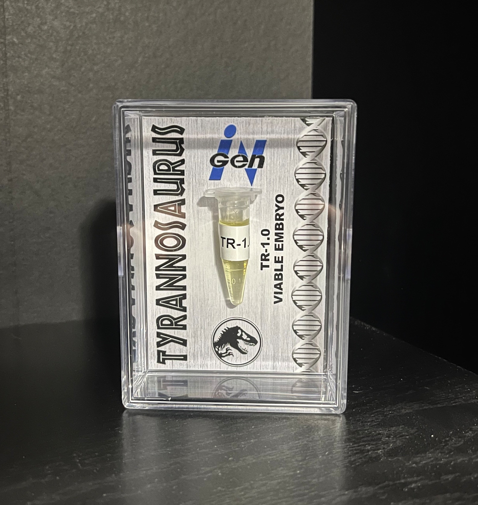 Tyrannosaurus DNA Embryo Jurassic Park Prop Replica - Etsy
