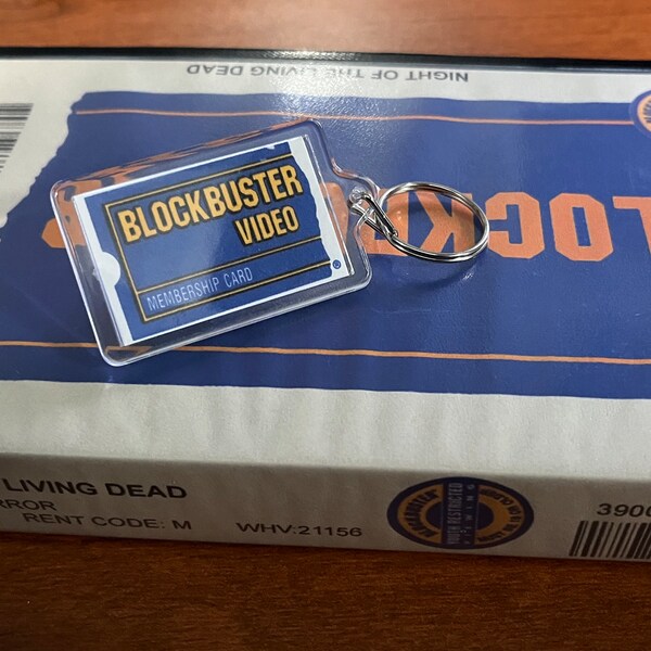 Blockbuster Keychain - Etsy