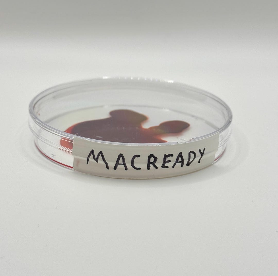 The Thing Macready Blood Sample Prop Replica - Etsy