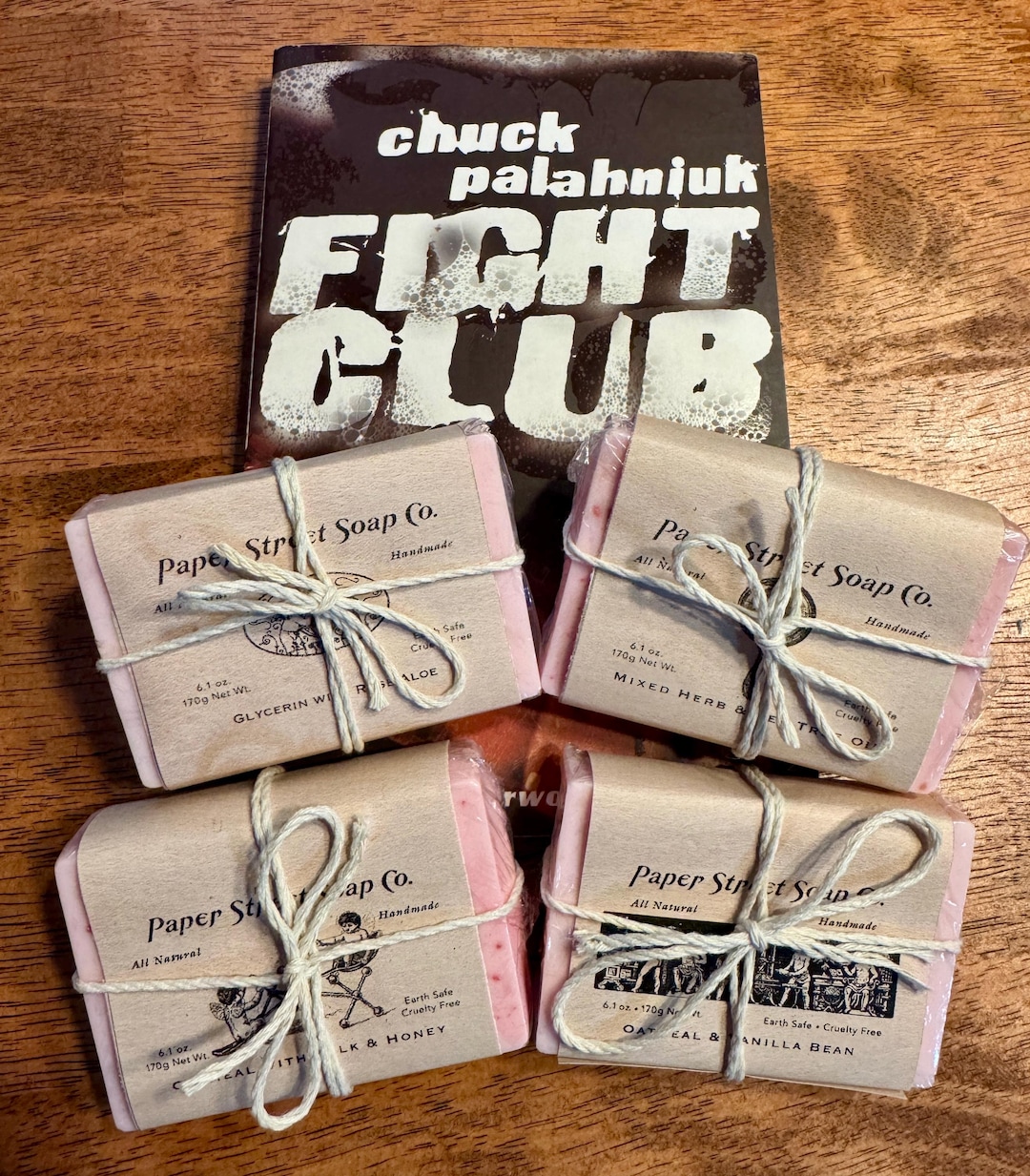 Paper Street Soap Co. Replica Fight Club Soap Bars - Etsy