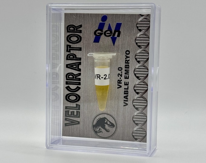 Velociraptor DNA Embryo Jurassic Park Prop Replica - Etsy