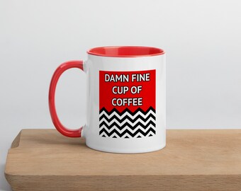 Damn Fine Cup of Coffee Mug - Etsy