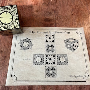 Hellraiser Lament Configuration Schematic Design Plans - Etsy