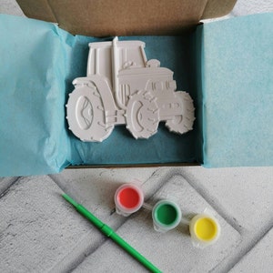 Tractor Craft Kit. Paint Your Own. Budget Friendly. Kids Craft Kit ...