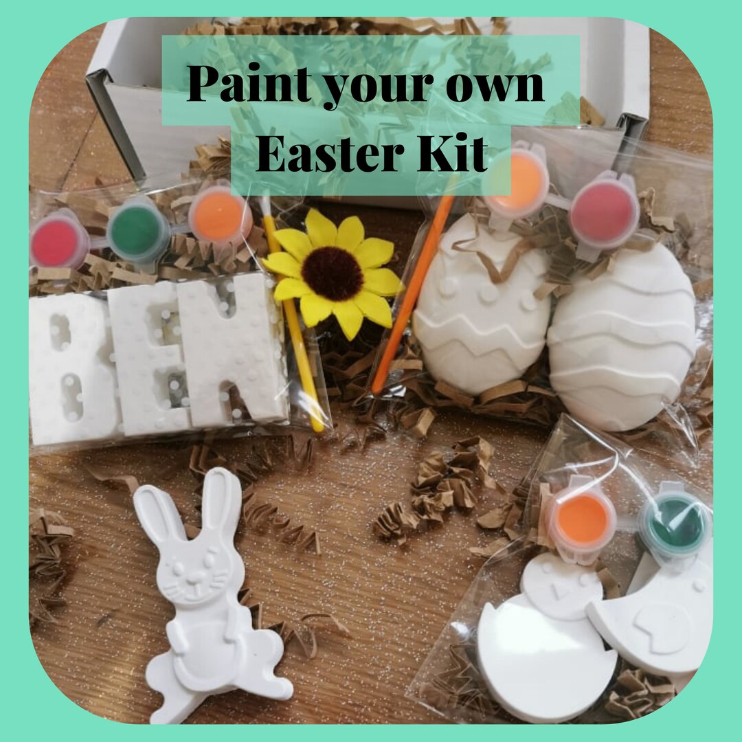 Easter Craft Kit. With Name. Kids Craft Kit. Childrens Craft Kit ...