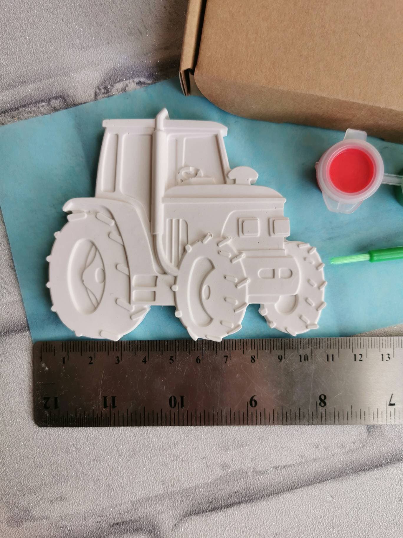 Tractor Craft Kit. Paint Your Own. Budget Friendly. Kids Craft - Etsy UK