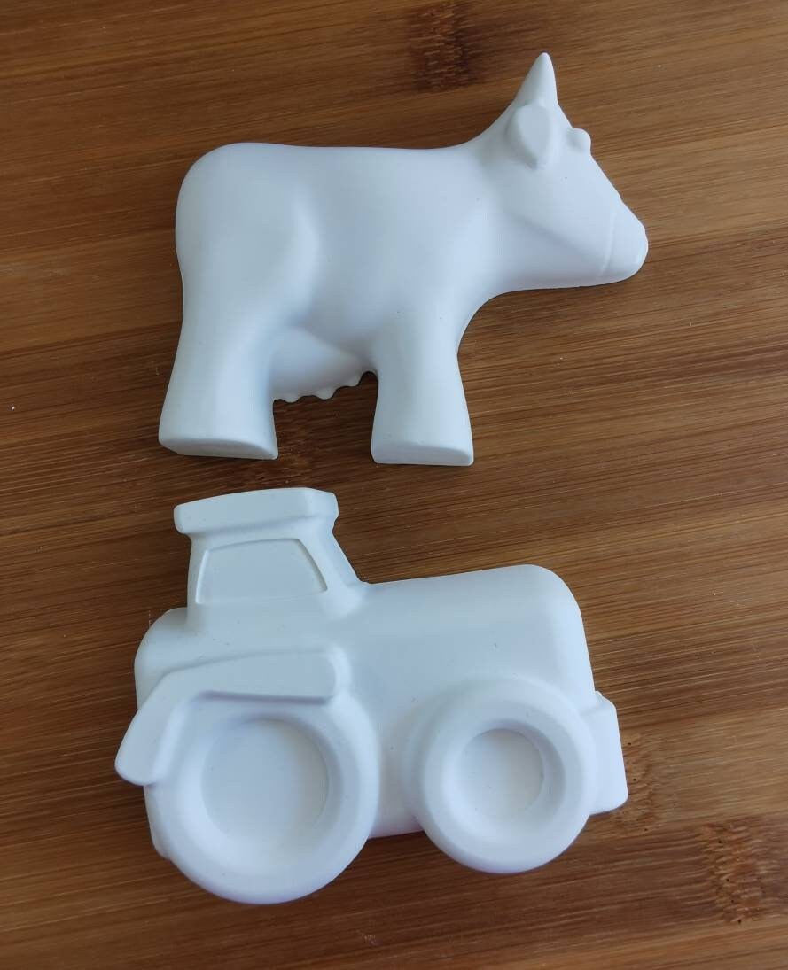 Farm Craft Kit. Tractor. Paint Your Own. Kids Craft Kit. - Etsy UK