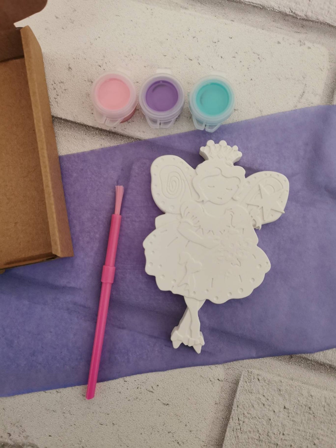Fairy Craft Kit Paint Your Own Budget Friendly. Kids Craft Kit ...