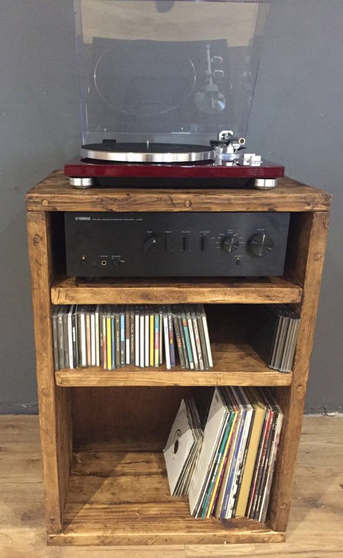 Hi Fi/stereo Cabinet/stereo Cabinet - Etsy