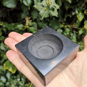 Shungite Tealight Holder - Karelian Shungite Candle Holder - Shungite ...