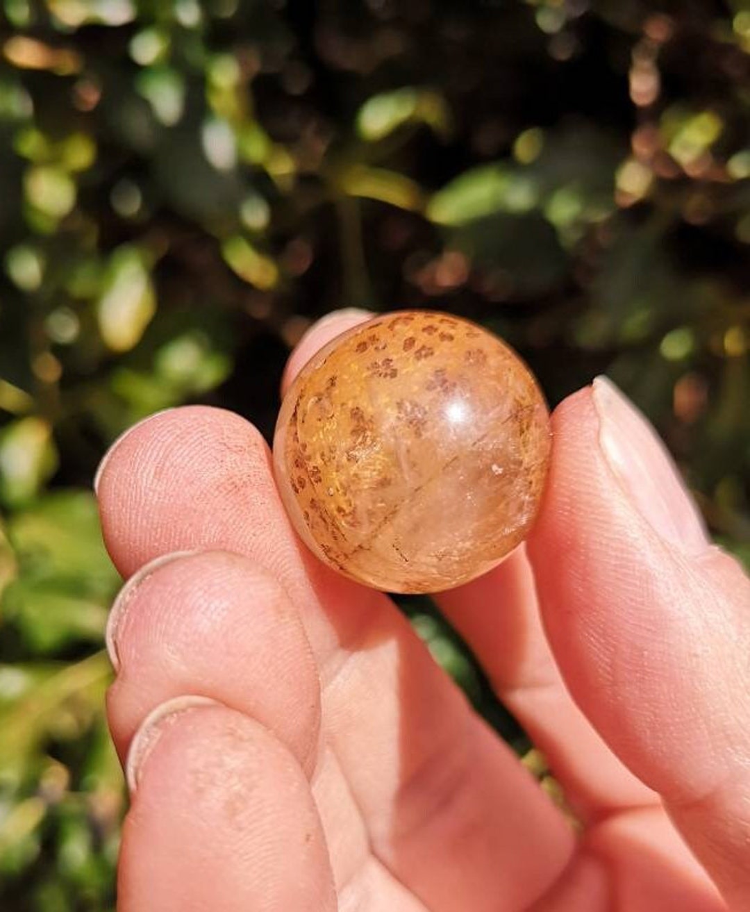 Mini Dendritic Quartz Sphere - Dendritic Agate Crystal Ball 22mm ...