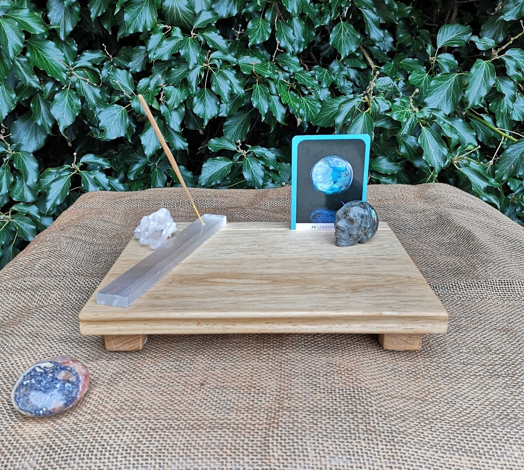 Recycled Handmade Simple Wooden Altar Handmade Wooden Display Shelf ...