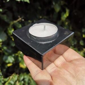 Shungite Tealight Holder - Karelian Shungite Candle Holder - Shungite ...