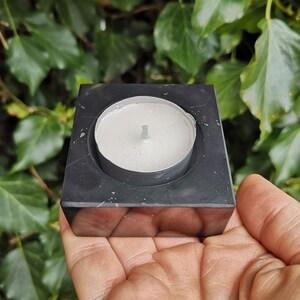 Shungite Tealight Holder - Karelian Shungite Candle Holder - Shungite ...