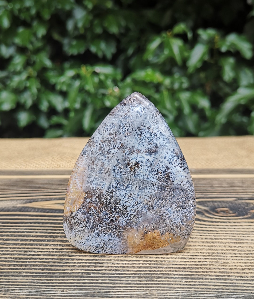 Large Dendritic Quartz Free Form - Standing Dendritic Quartz Tower ...