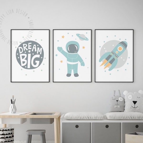 Space Nursery Decor - Etsy