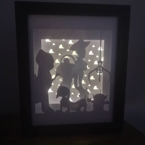 You Got A Friend in Me.... Toy Story Inspired Light up Shadow Box ...