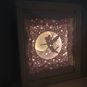 Think Happy Thoughts - Tinkerbell and Peter Pan Inspired Light up ...