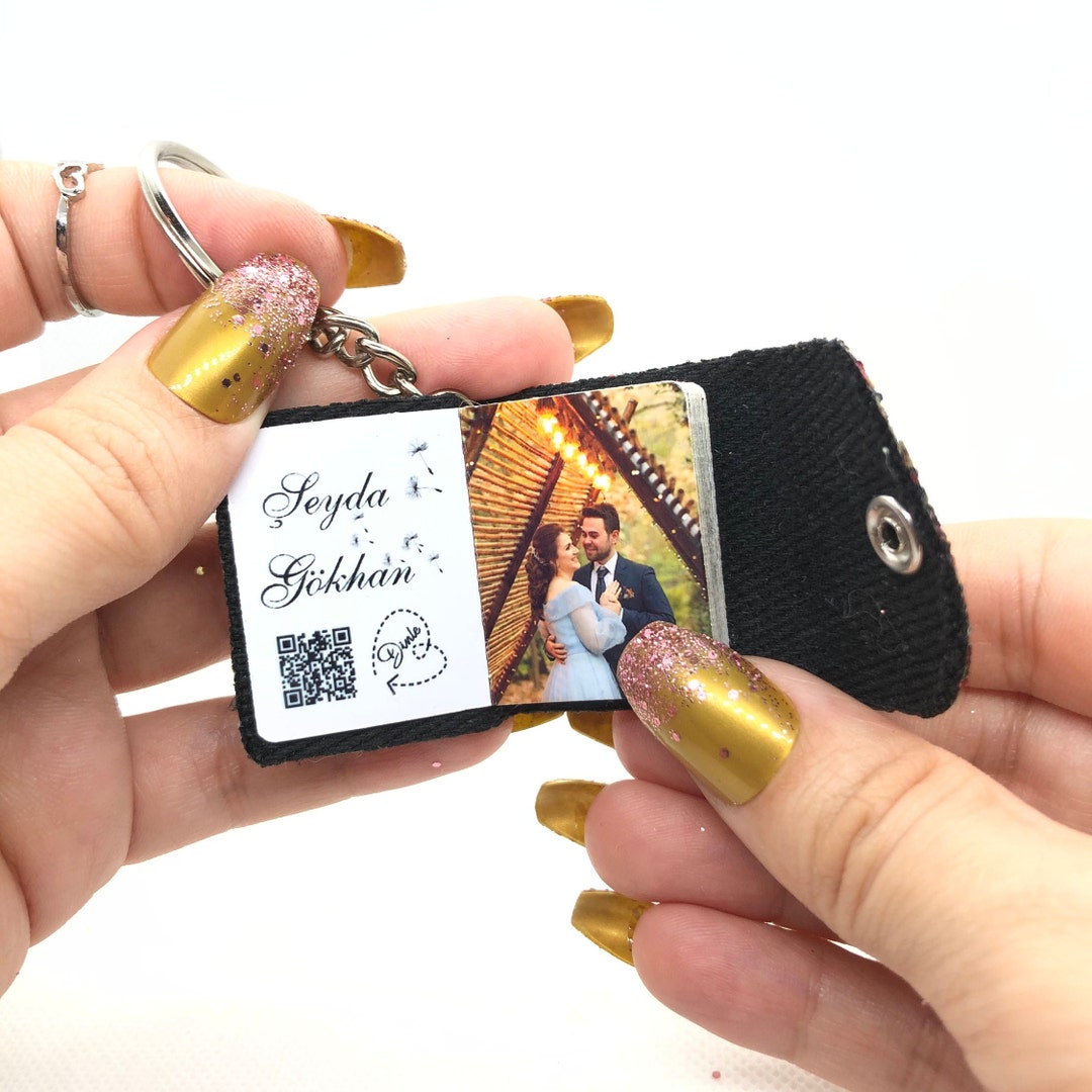 Mini Photo Album Keychain - Personalized Gifts for Dad, Gifts From ...