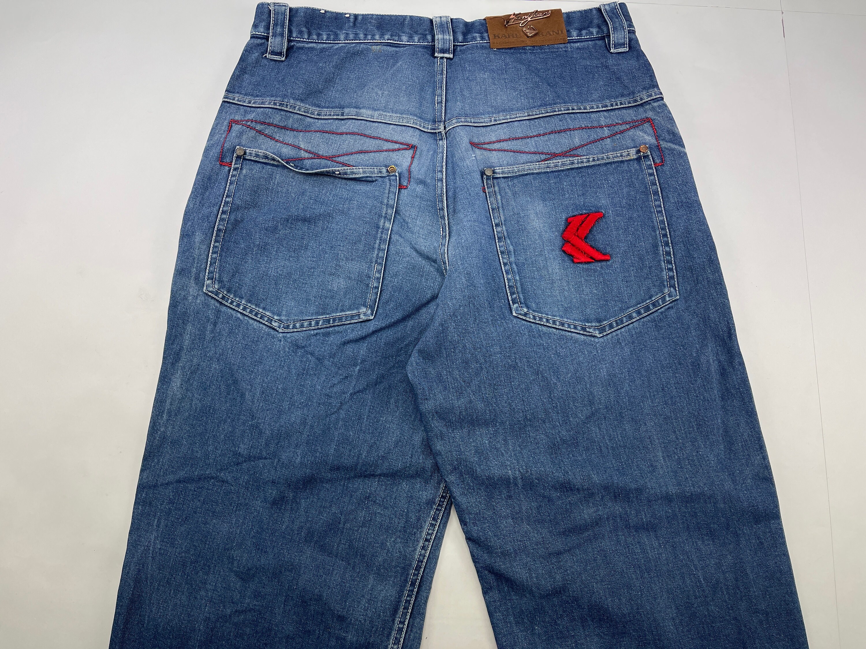 Jeans KARL KANI jeans Kani vintage baggy bleu lâche | Etsy