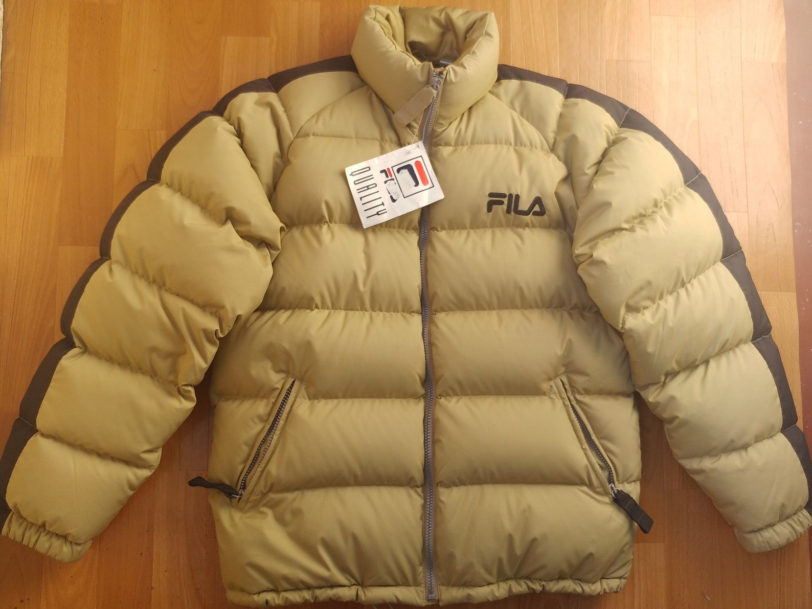 FILA Jacket Deadstock Vintage Down Puffer Jacket 90s Hip Hop | Etsy
