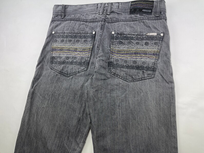 Mecca USA Jeans Black Vintage Baggy Jeans 90s Hip Hop | Etsy