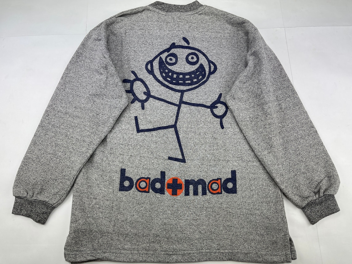 BadMad Hardwear Sweatshirt Bad Mad Hardwear vintage 90er - Etsy.de