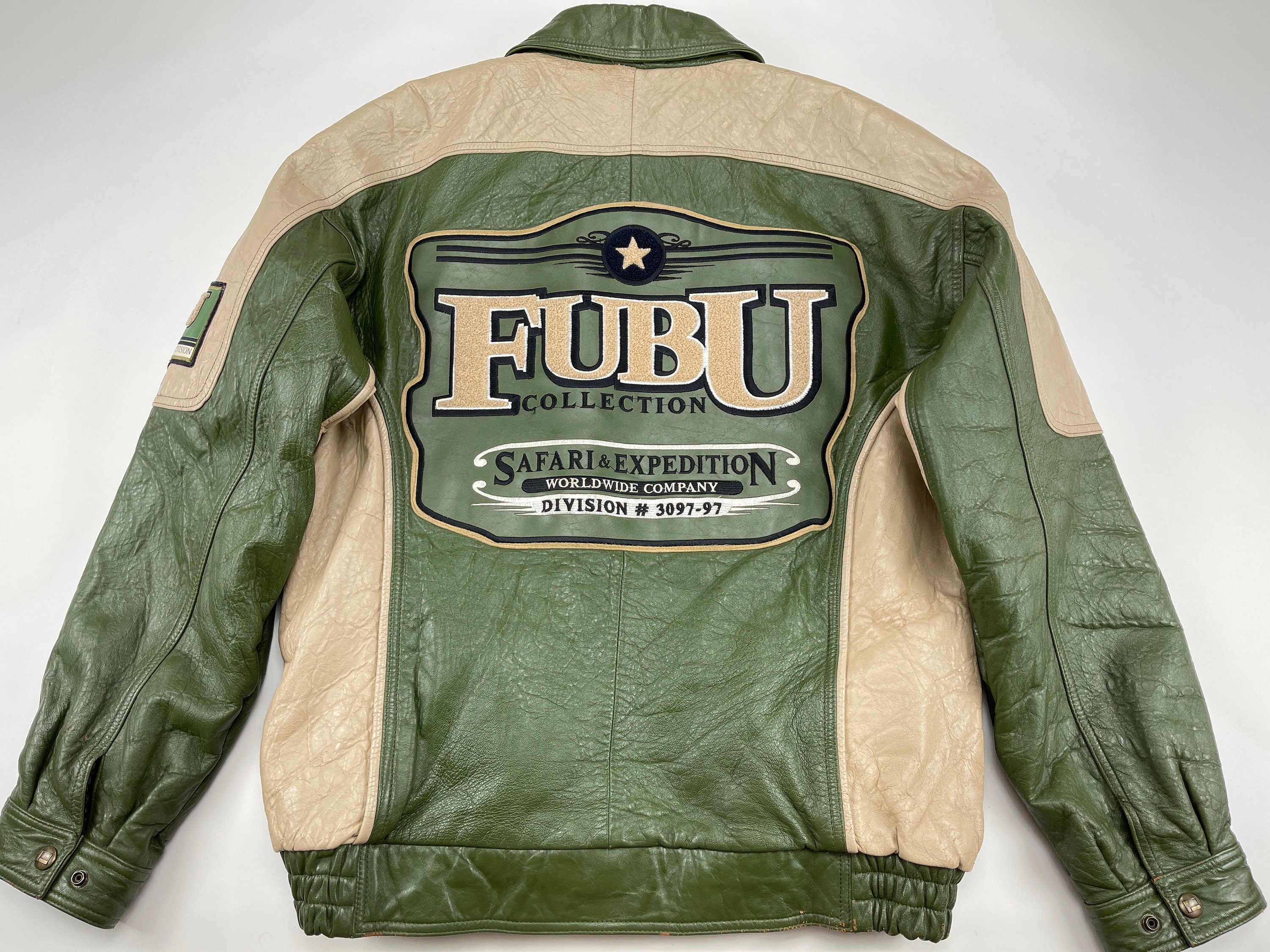 Rare Vintage FUBU 05 Two Tone Jacket Coat Men's Size XXXL ...