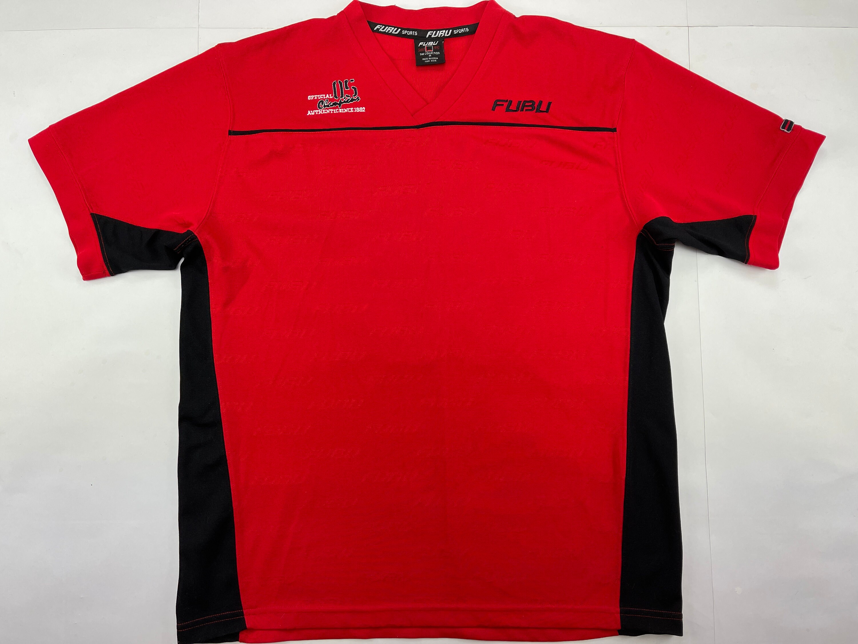 FUBU Jersey rot Vintage Hip Hop T-Shirt 90er Hip Hop | Etsy