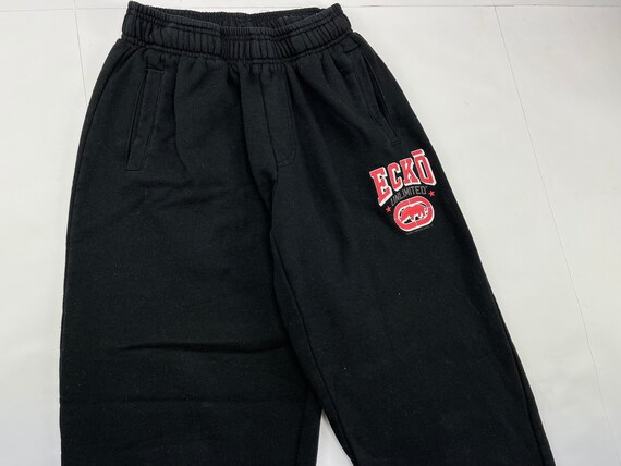 Ecko Unltd pants, black, vintage baggy, 90s hip hop c… - Gem