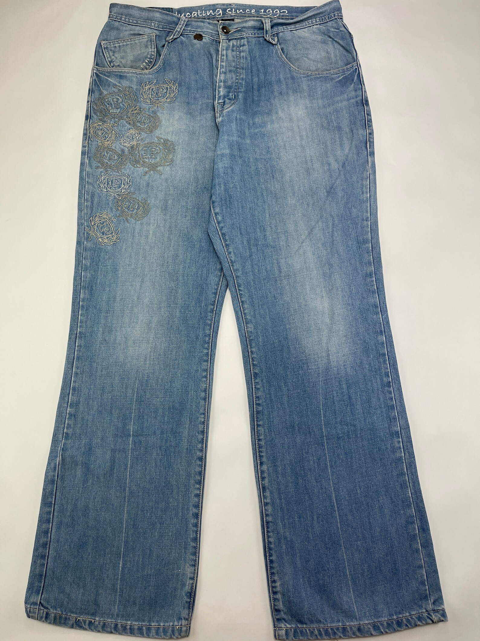 Phat Farm Jeans Blue Vintage Baggy Jeans 90s Hip Hop | Etsy