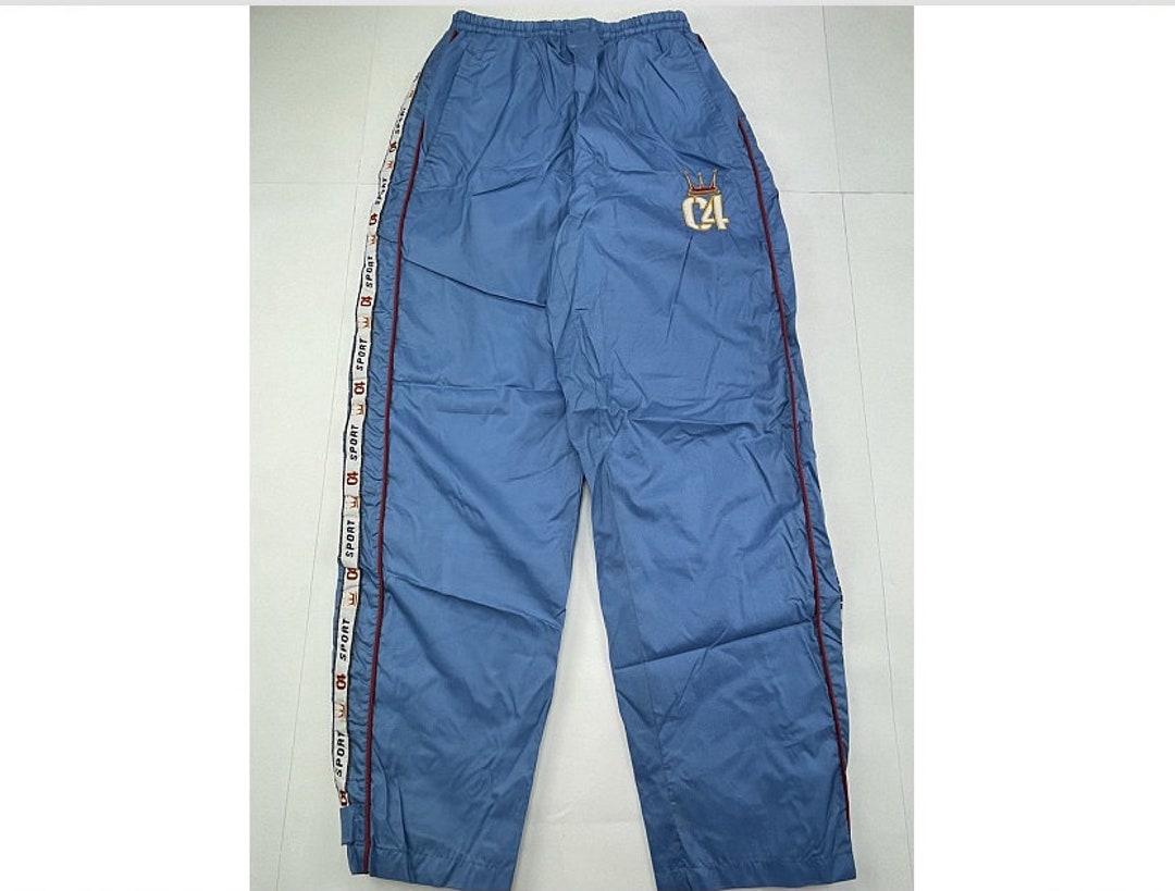 C4 Pants Blue Vintage Baggy 90s Hip Hop Clothing 1990s - Etsy