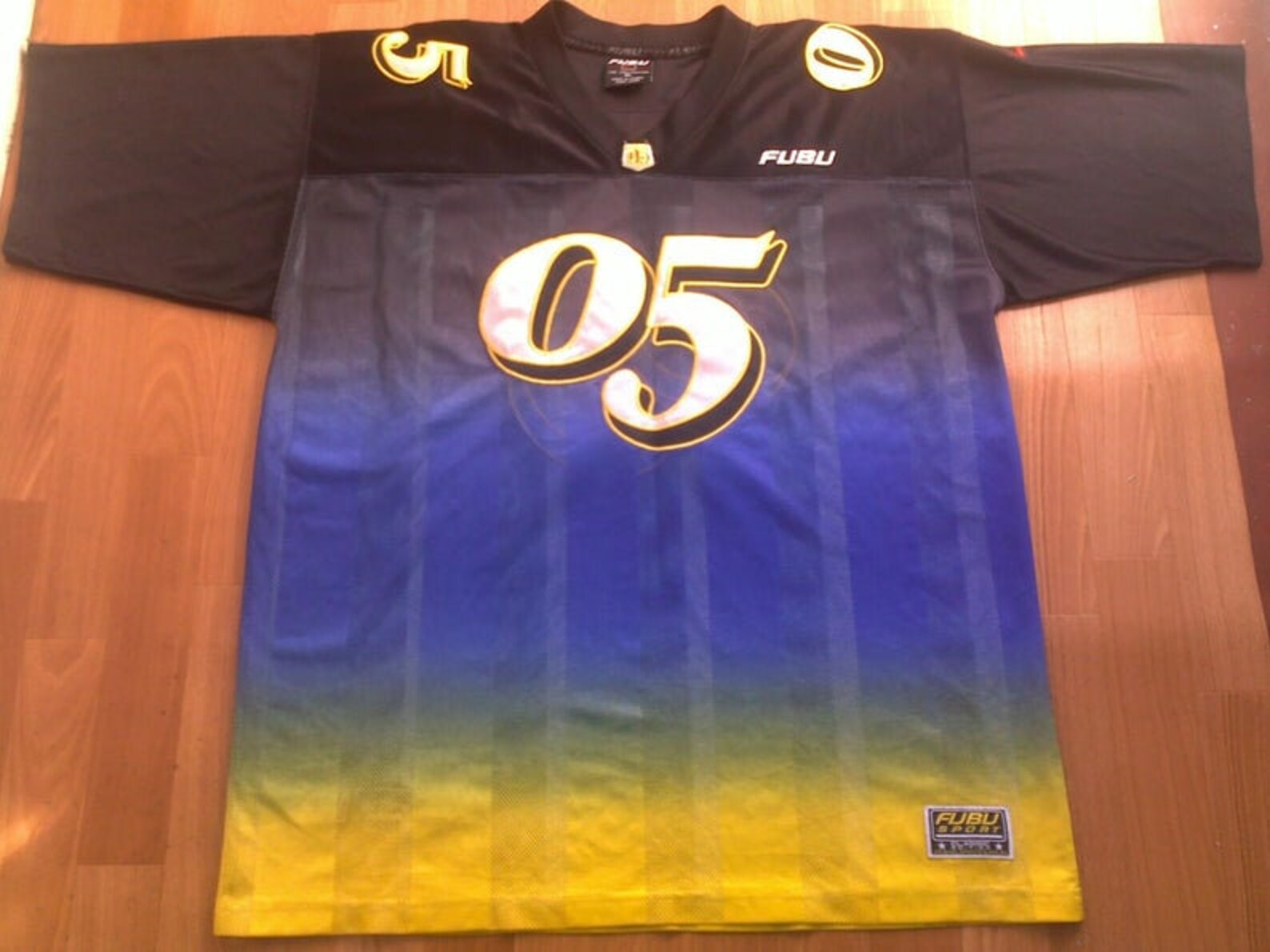 FUBU Jersey Blue Vintage Hip Hop T-shirt of 90s Hip-hop | Etsy