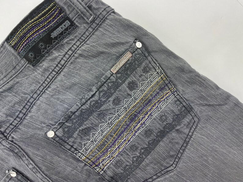Mecca USA Jeans Black Vintage Baggy Jeans 90s Hip Hop | Etsy
