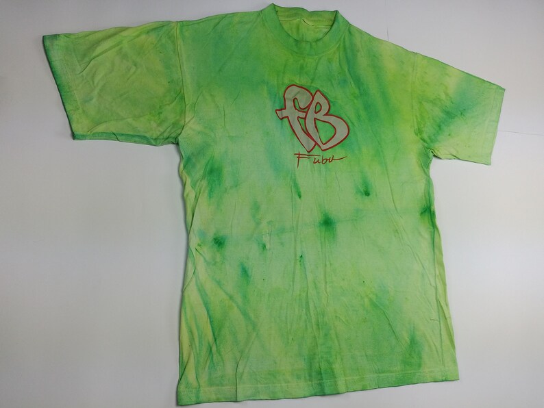 FUBU Jersey Green Vintage Hip Hop T-shirt 90s Hip Hop - Etsy