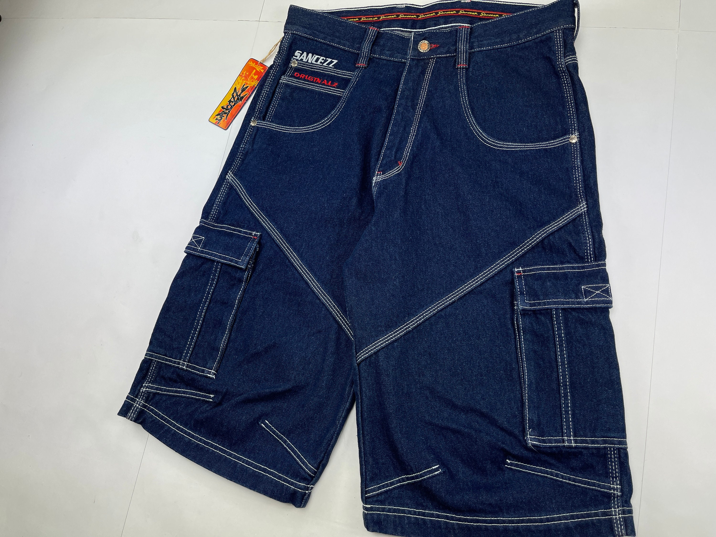 Pantalones cortos Sancezz pantalones cortos de jeans vintage | Etsy