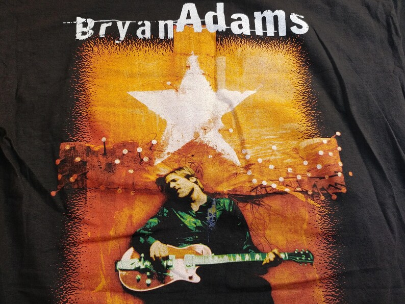 Vintage Bryan Adams camiseta 18 Till I Die Tour Shirt 1997 | Etsy