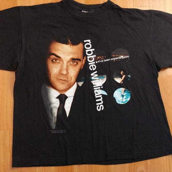 Robbie Williams Tour T Shirt - Etsy Australia