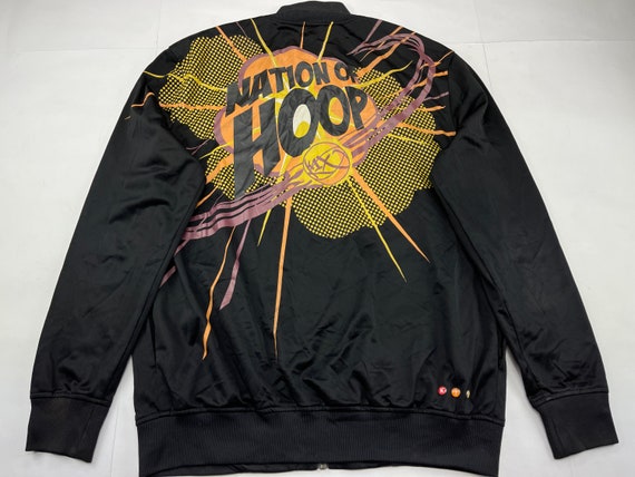K1X Nation of Hoop Jacket Black Vintage Track Top 90s Hip - Etsy