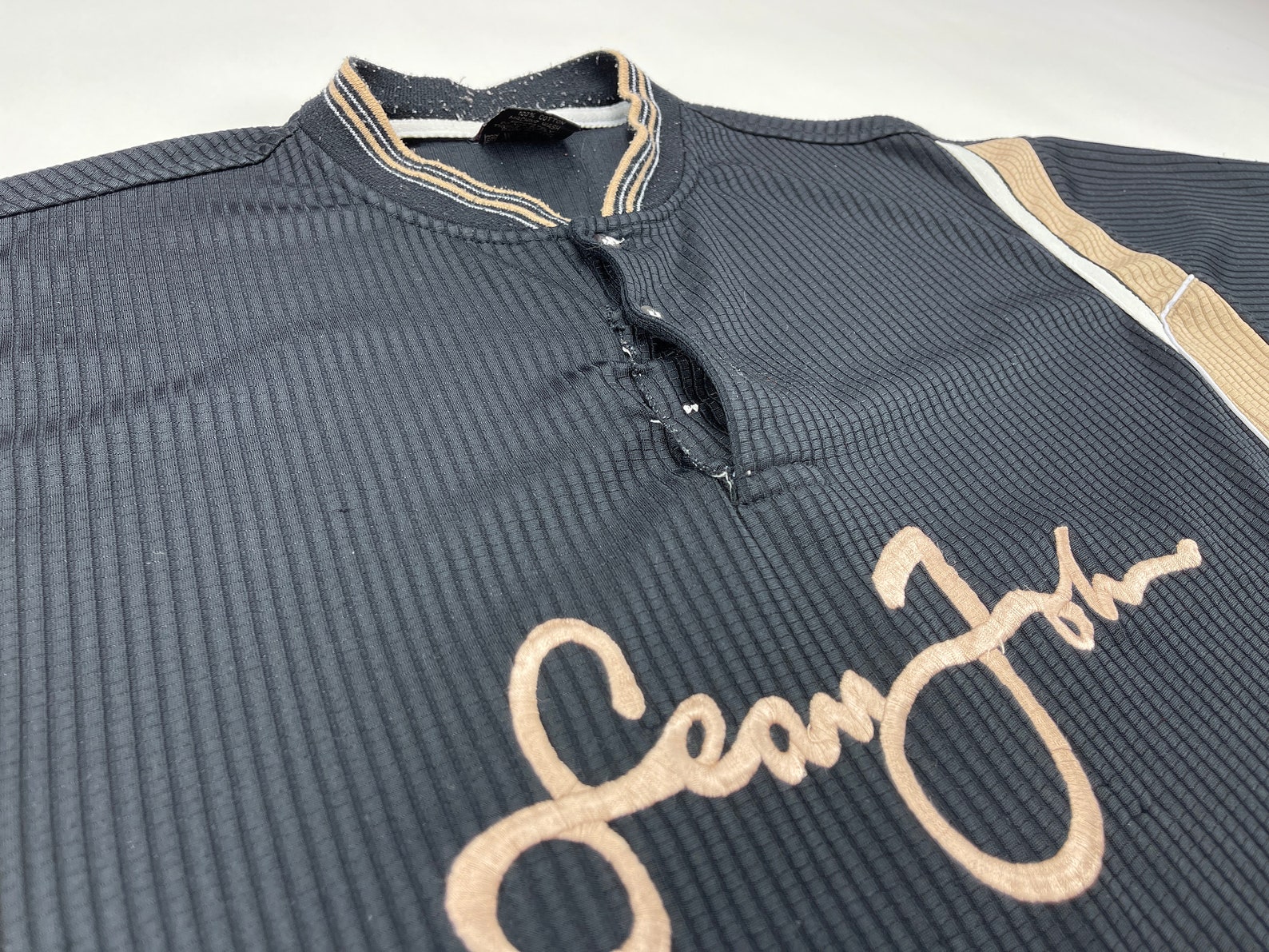 Camiseta de Sean John negro camiseta de hip-hop vintage hip | Etsy