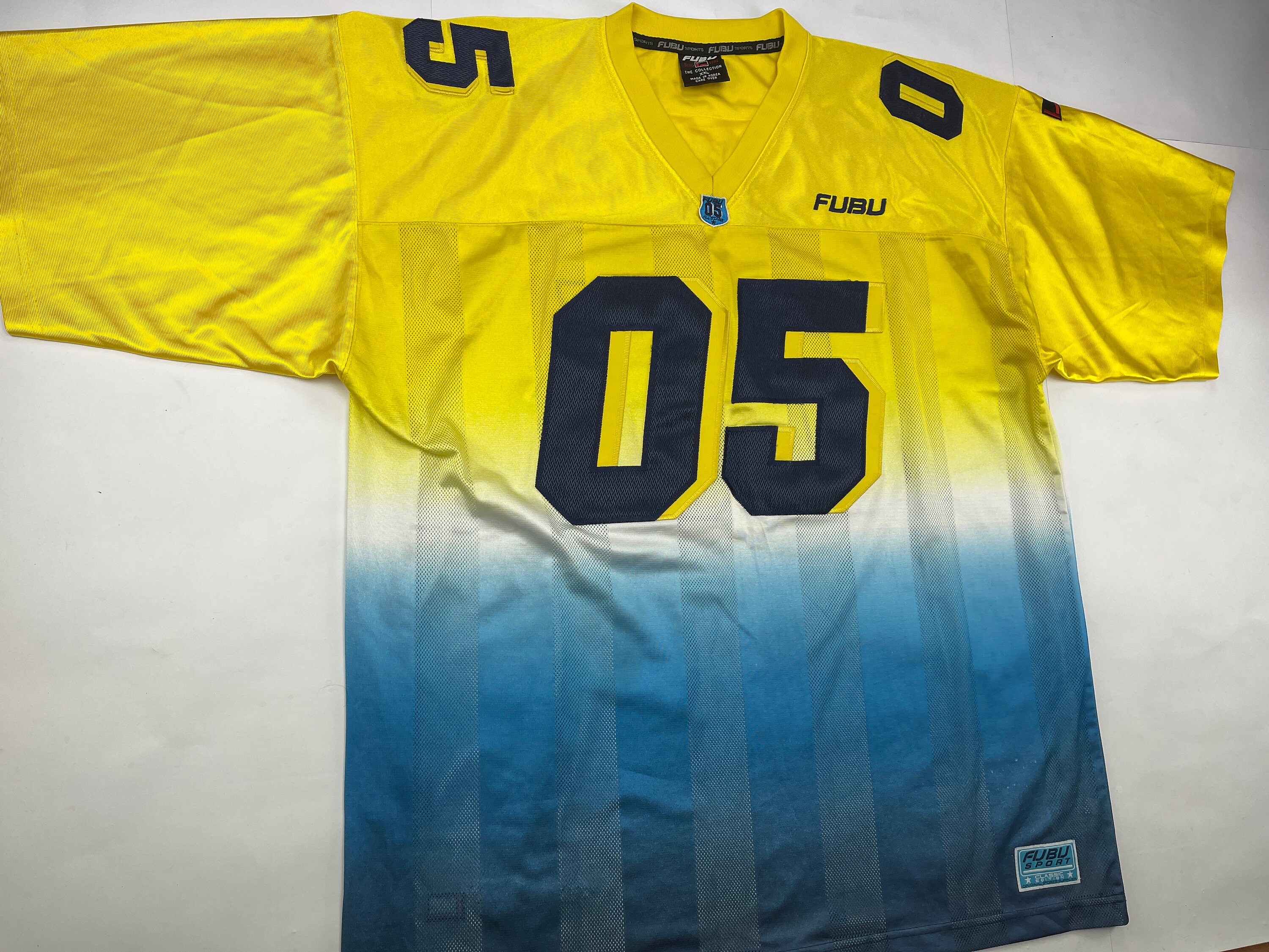 FUBU Jersey gelb Fubu 05 Vintage Hip Hop T-Shirt 90er Hip | Etsy