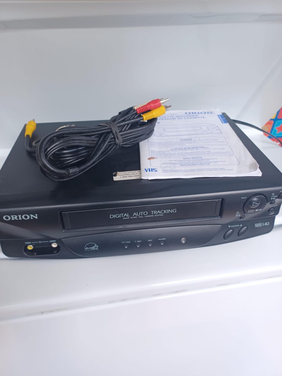 VHS, VCR Player Recorder Hi-fi Stereo Orion, Digital Auto Tracking ...