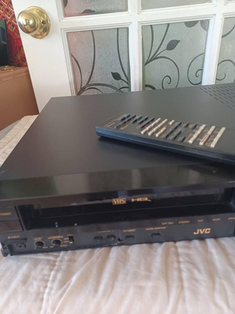 VHS Player JVC Video Cassette Player Player Working, Hi-fi Stereo With ...