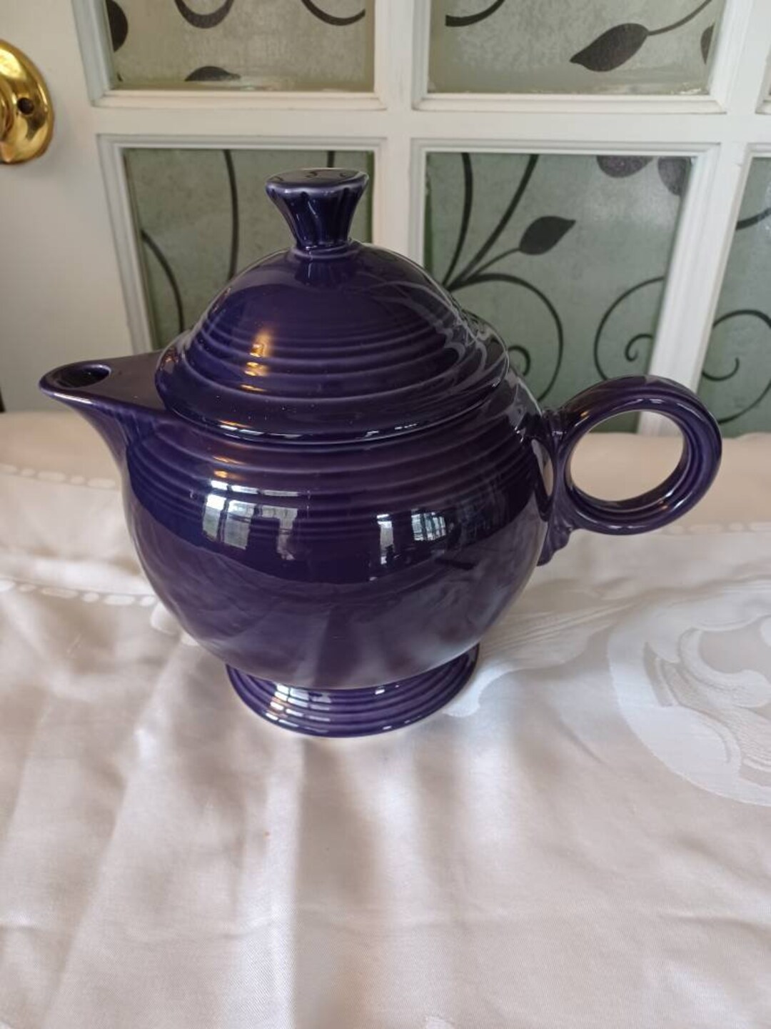 Homer Laughlin Fiesta Ware Tea Pot Purple, Made in the USA - Etsy